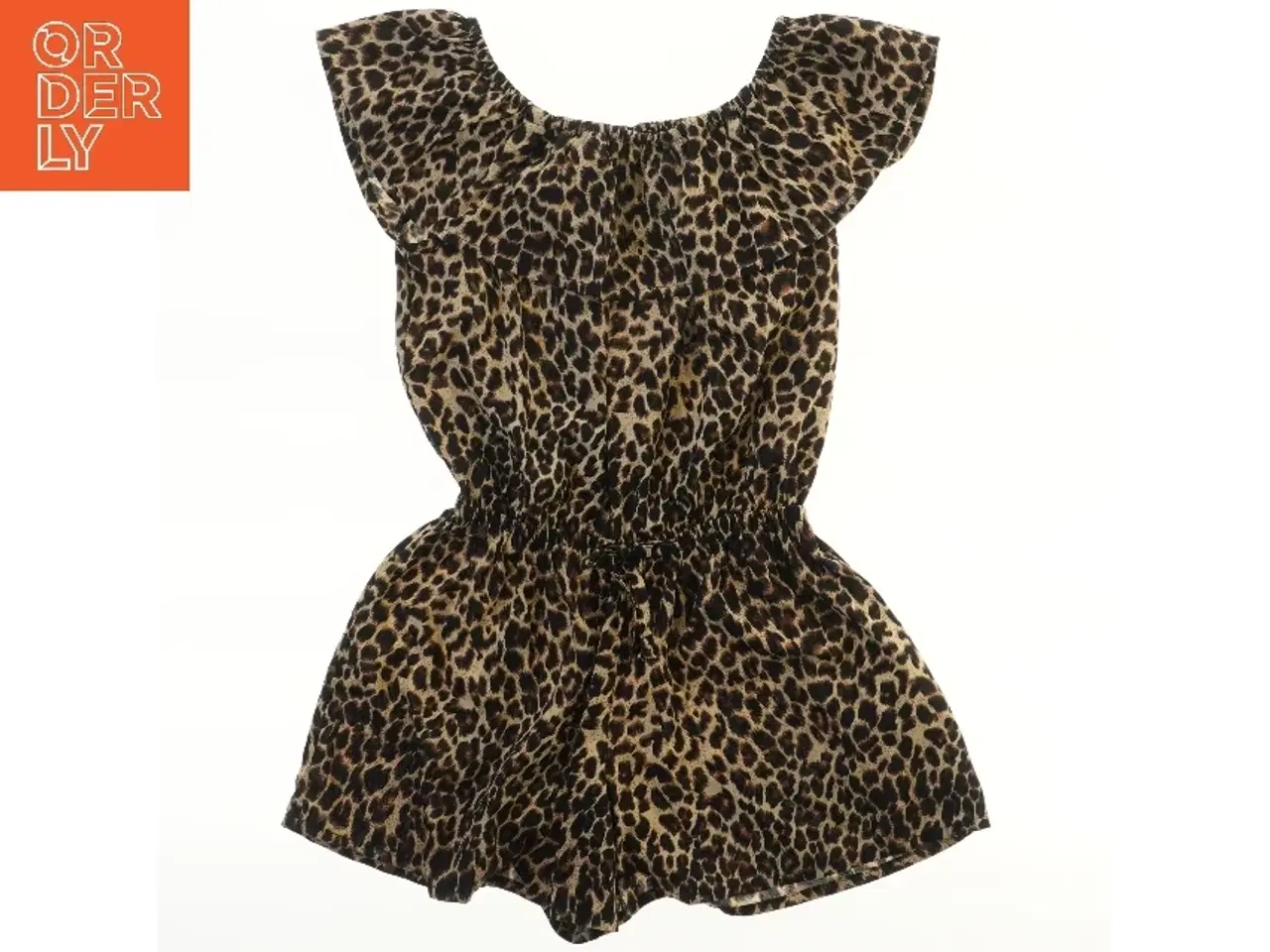 Kort buksedragt med leopardmønster fra Basic needs (str. 122 ...