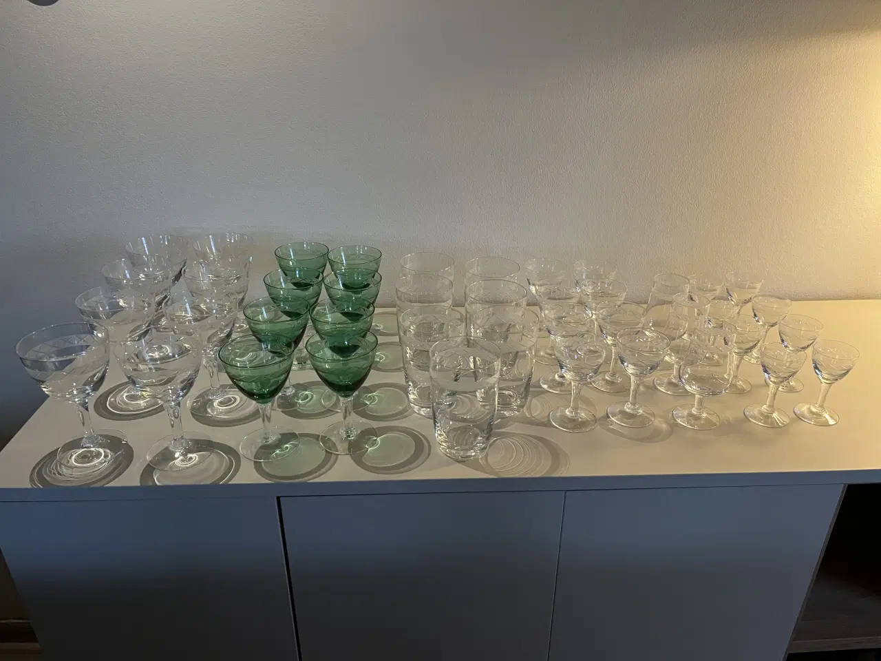 Ejby glas fra Holmegaard 41stk | Årre - GulogGratis.dk