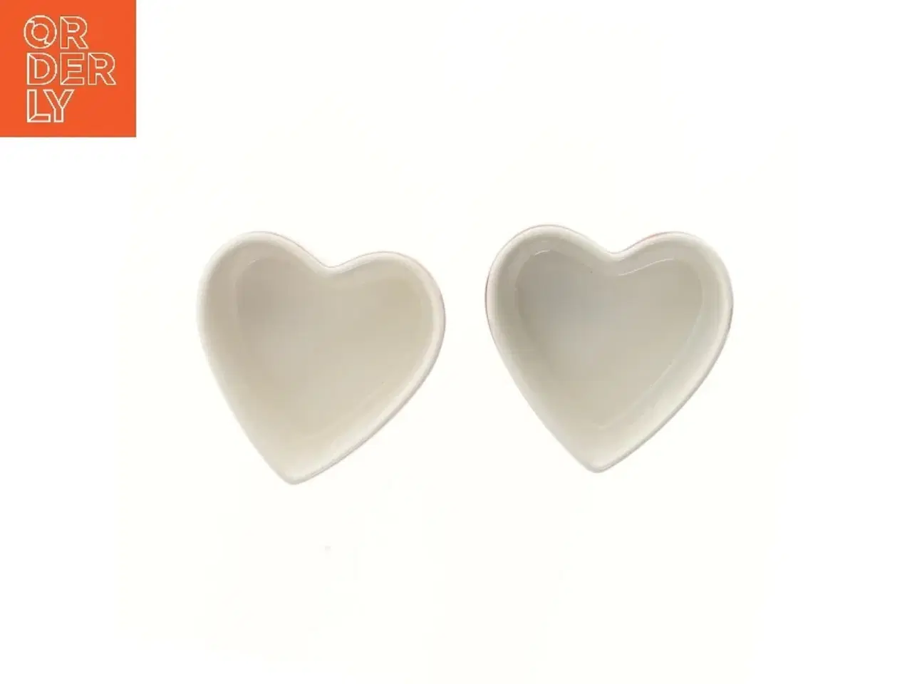 Sæt med to hjerteskåle fra Cook & Baker (str. Ø 9x5 cm) | Slangerup ...