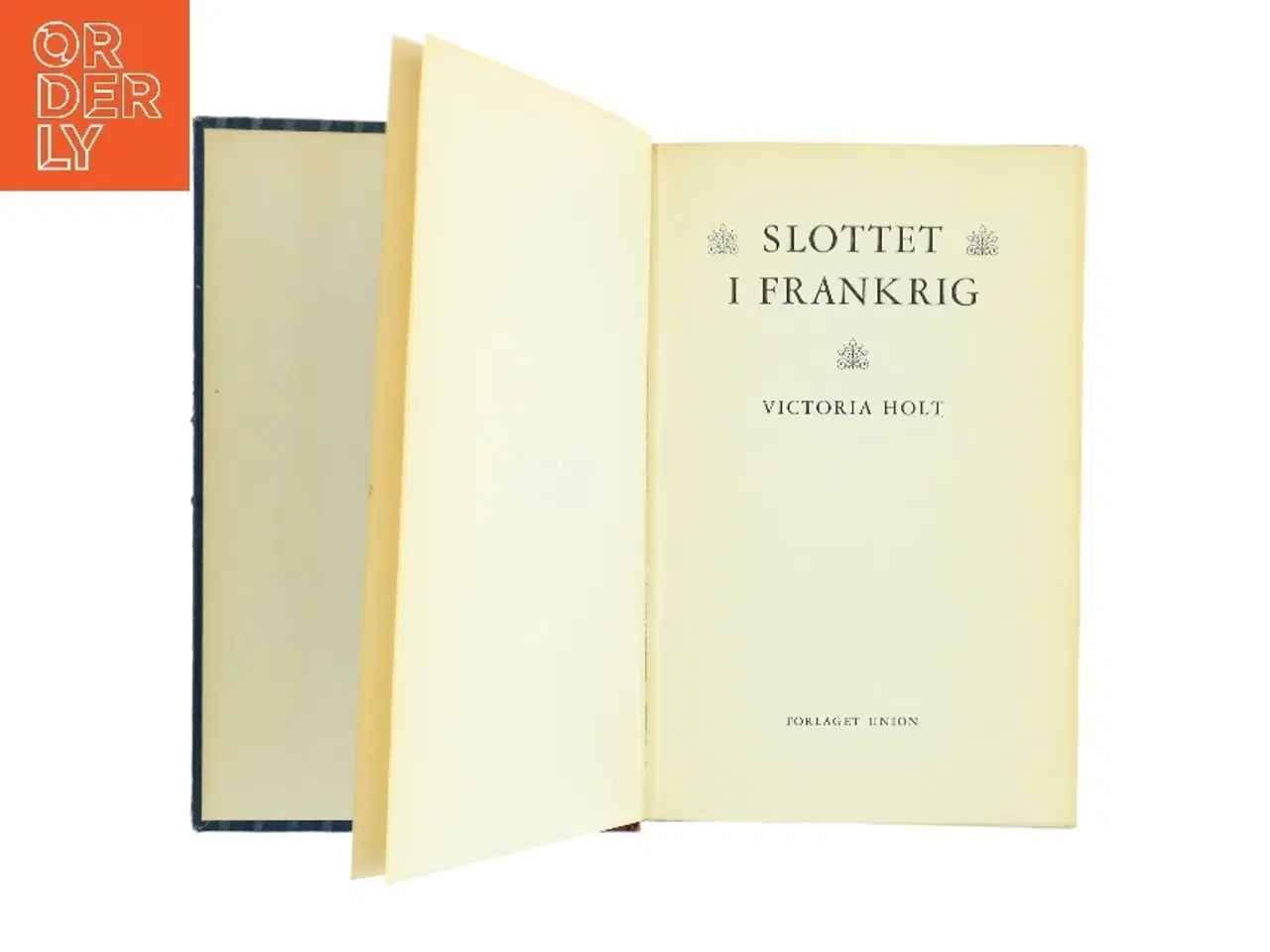 Antik bog, med flot ryg. Slottet i Frankrig af Victoria Holt (Bog ...