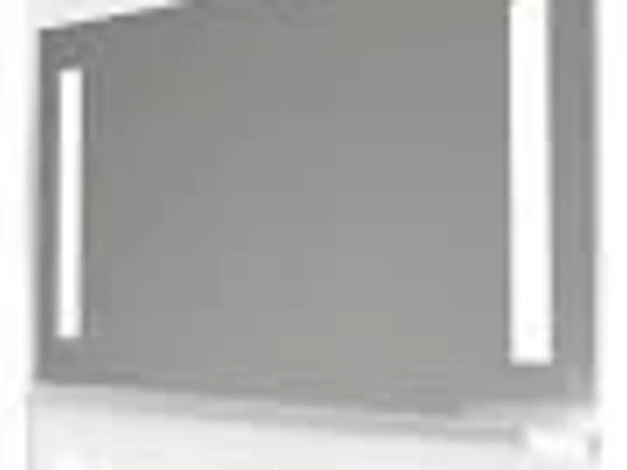 spejl med led lys 80x65 cm | Solrød Strand - GulogGratis.dk