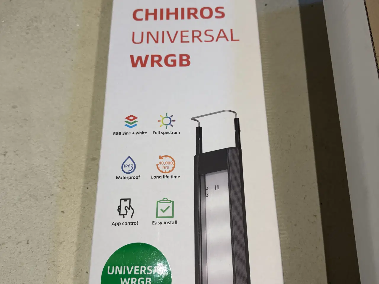Chihiros LED-System Universal WRGB 1000 - kun 1,5 | Odense C ...