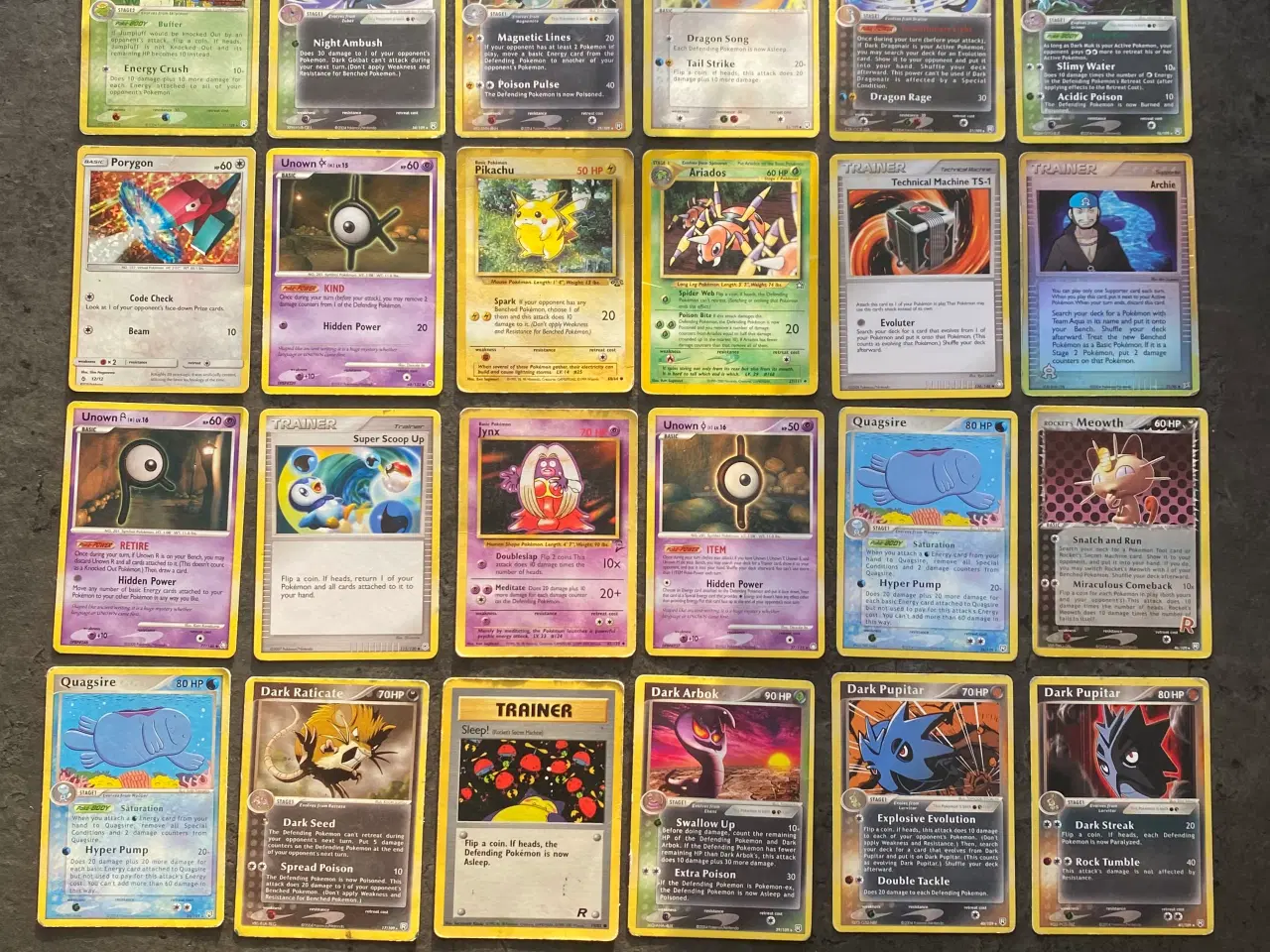 24 Ældre pokemon kort sælges. | Bjerringbro - GulogGratis.dk