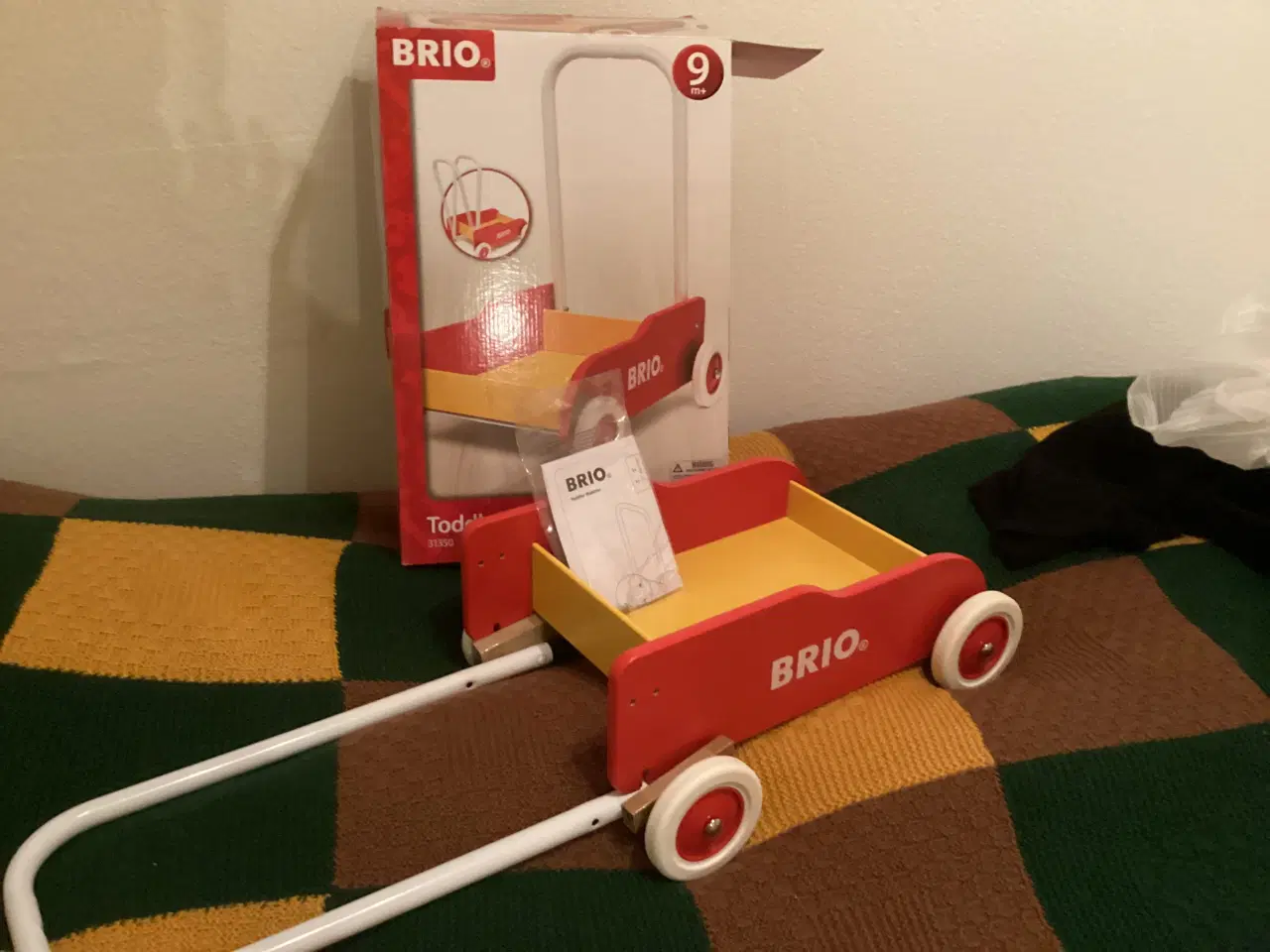 BRIO gåvogn rød/gul | Sæby - GulogGratis.dk