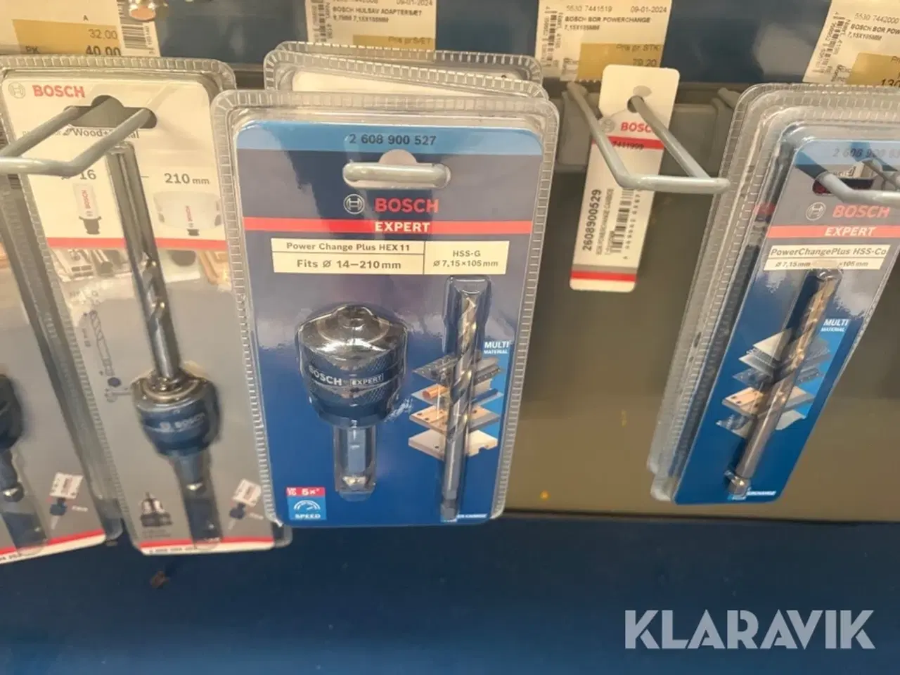 Blandet lot savklinger og kopbor Bosh | Tølløse - GulogGratis.dk