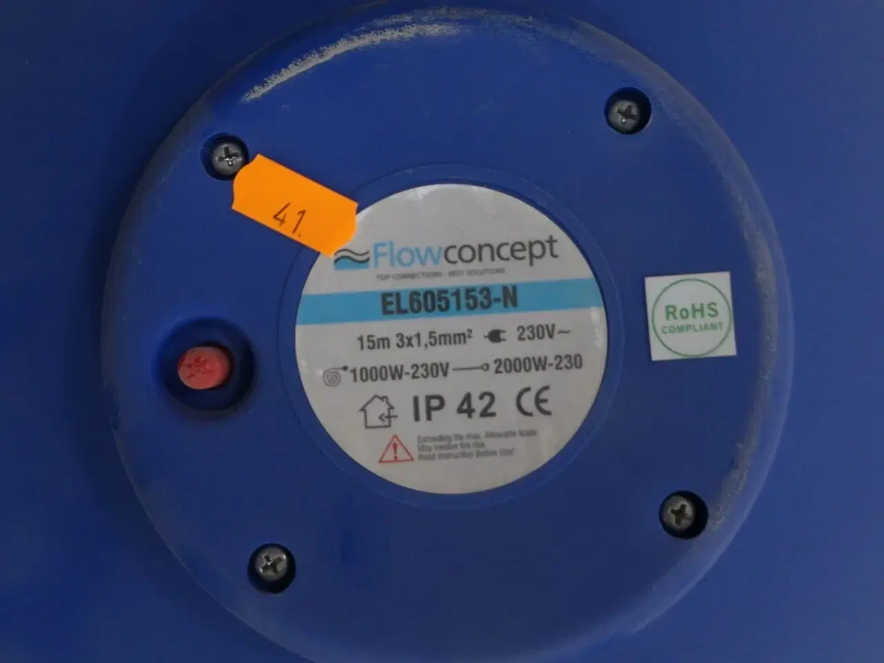 Kabelrulle FLOWCONCEPT EL605153-N | Hals/Hou - GulogGratis.dk