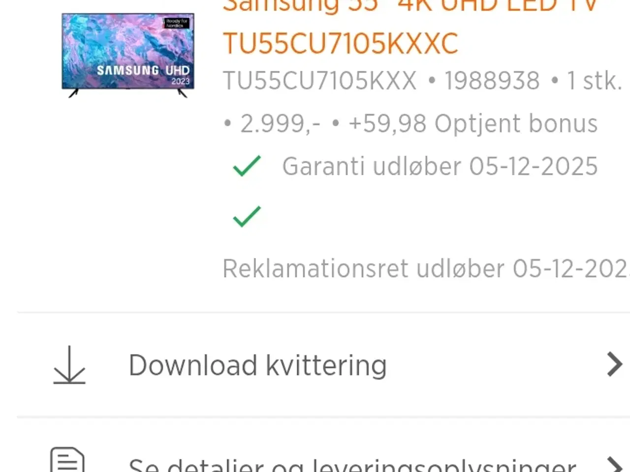 Samsung smart tv 55" | Knebel - GulogGratis.dk