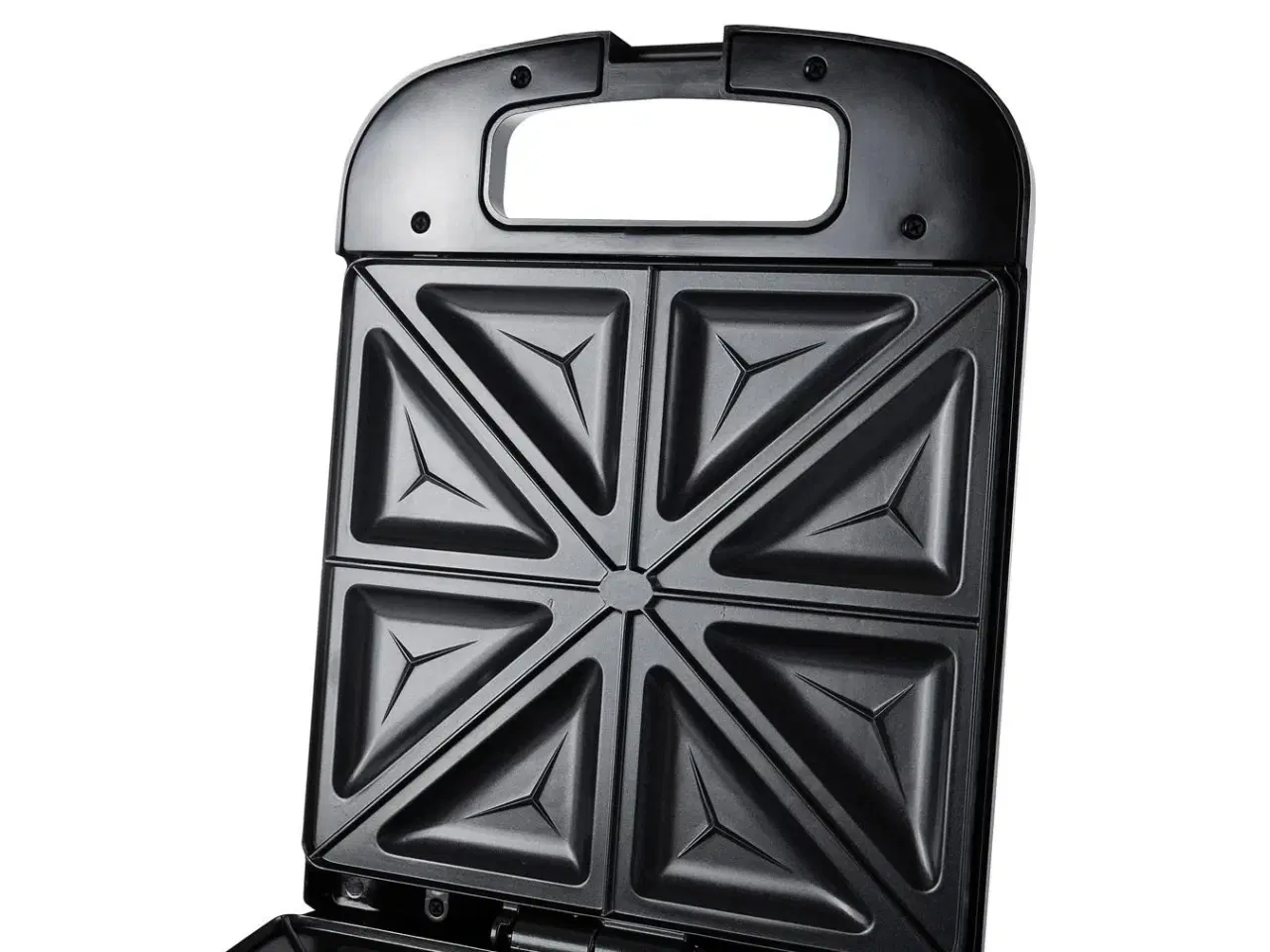 Sandwichtoaster Adler AD 3055 – 4 toast, 2.000 W, sort - GulogGratis.dk