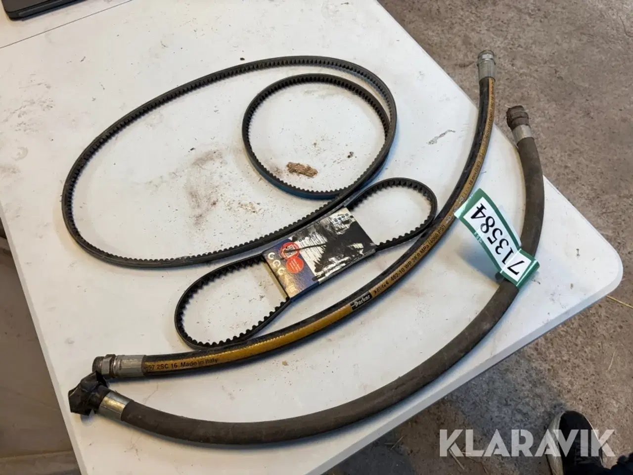 Hydraulikslanger + remme | Tølløse - GulogGratis.dk