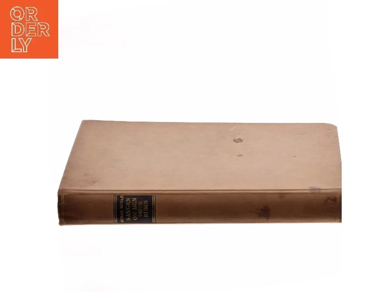 Antik bog med flot ryg. Sangen om den røde Rubin af Agnar Mykle (Bog ...