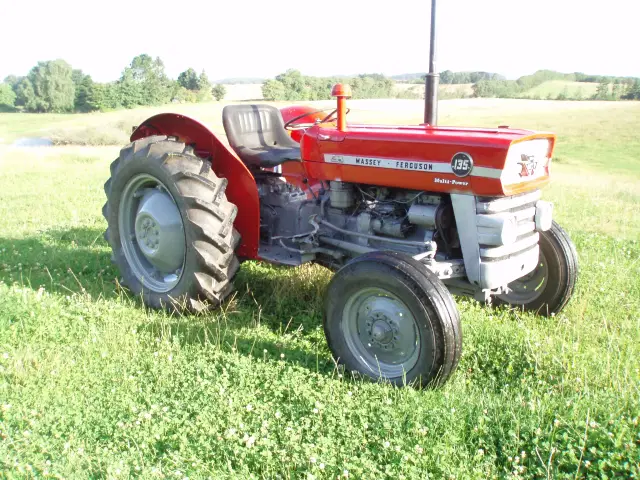 Massey Ferguson 135, 3 cyl diesel med multipower | Skanderborg ...