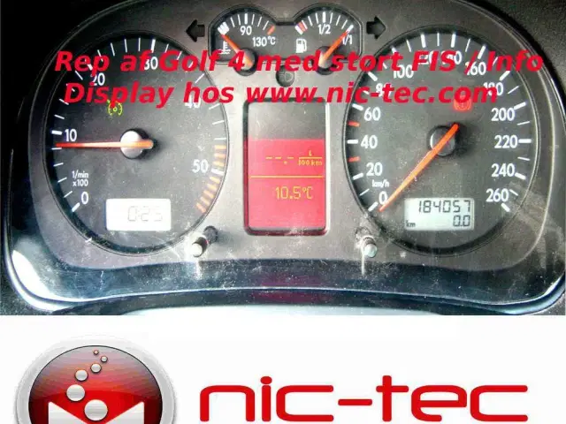 Golf 4 Speedometer / Kombi Instrument Rep. | Nørresundby - GulogGratis.dk