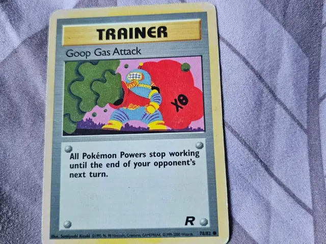 Pokémon kort Trainer Goop Gas Attack Team Rocket | Ebberup - GulogGratis.dk
