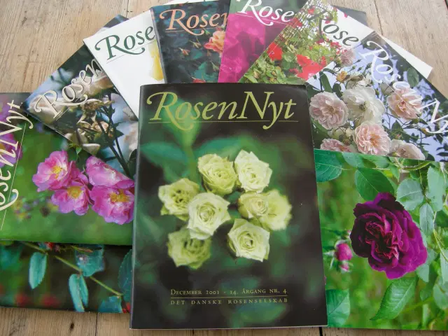 ROSEN NYT, DET DANSKE ROSENSELSKAB, ROSER, HAVEN | Bjert - GulogGratis.dk