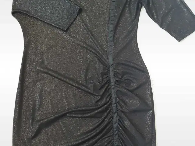 Sort glimmer kjole. Str. 38.-40. | Svendborg - GulogGratis.dk