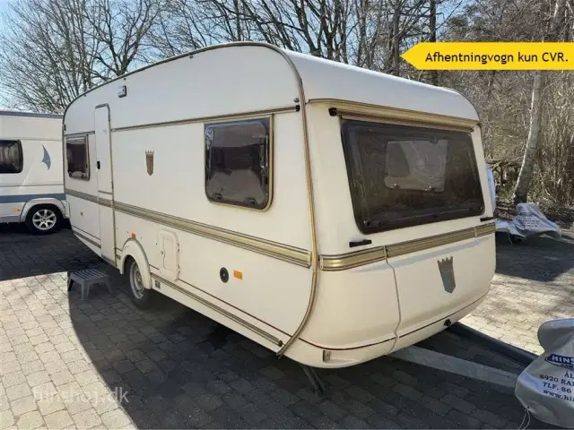1990 - Tabbert Comtesse 530 TN Tabbert med dobbeltseng og telt og mover ...