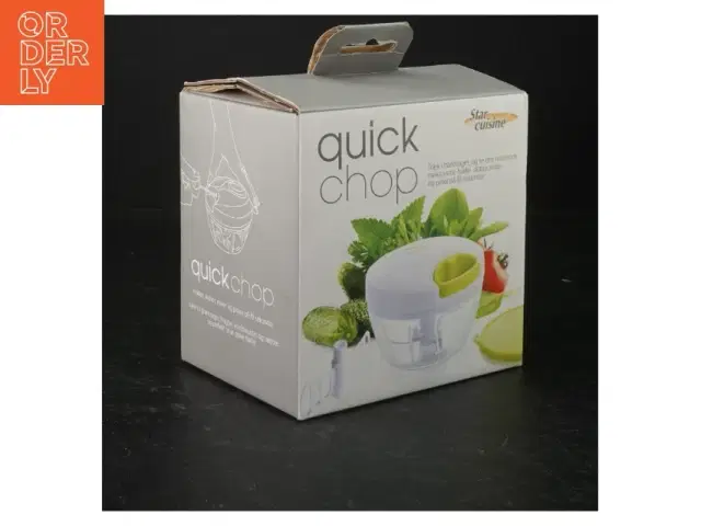 Manuel Grøntsagshakker fra Quick Chop (str. 13 x 13 x 10 cm ...