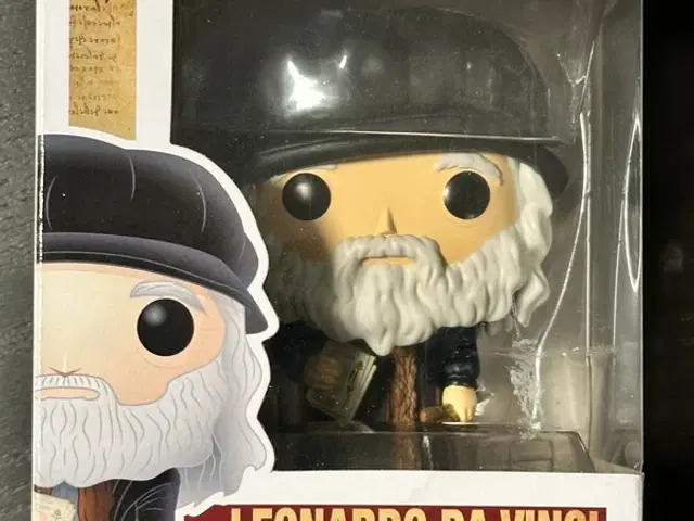 Funko Pop Leonardo da Vinci. No. 04 | Aulum - GulogGratis.dk