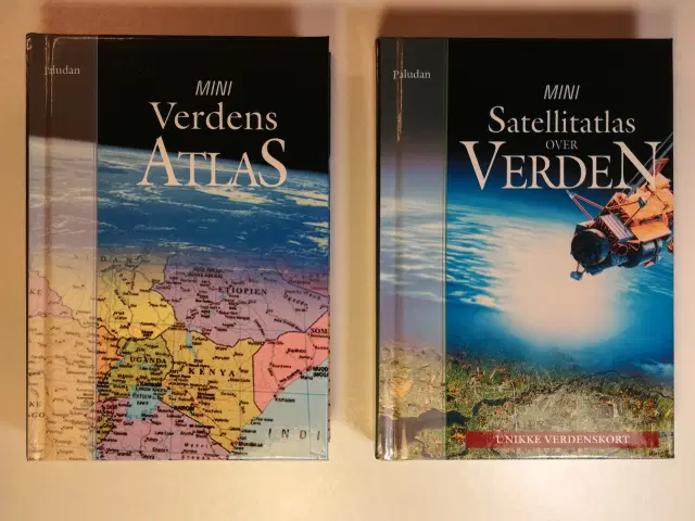 MINI Verdens Atlas +MINI Satellitatlas over Verden | Hadsund ...