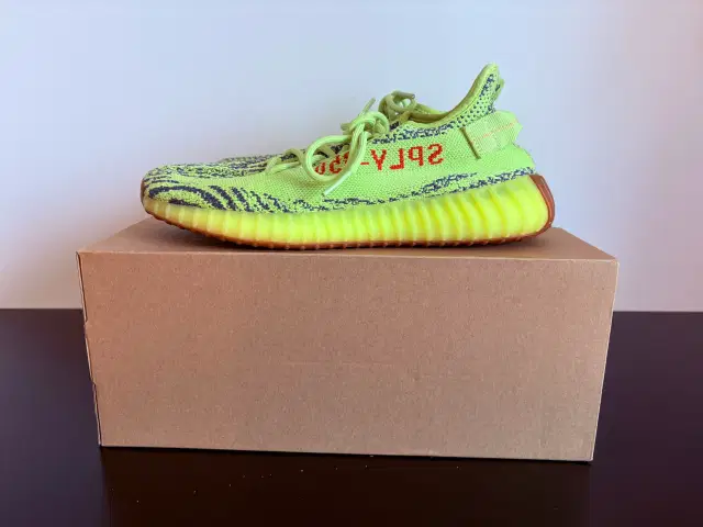 Adidas Yeezy Boost 350 V2 - Semi Frozen Yellow | Odense C - GulogGratis.dk