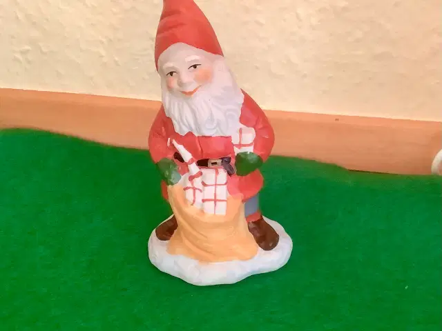 Vintage julemand figur. | Kirke Hyllinge - GulogGratis.dk