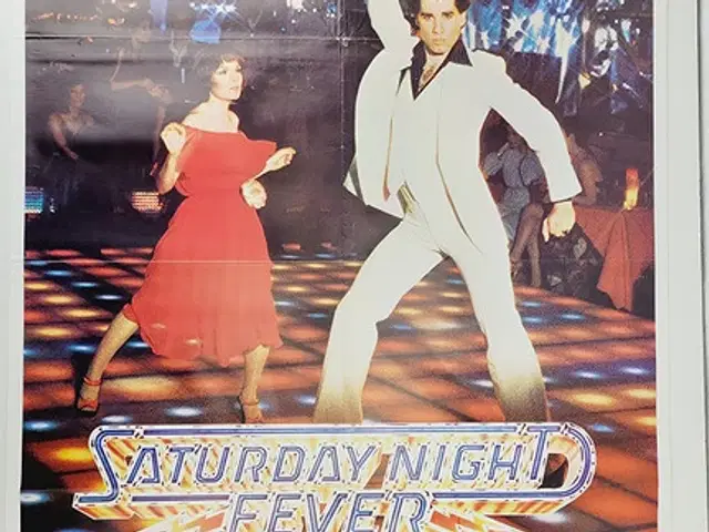 ⭐️- Plakat: Vintage - Saturday Night Fever | Herning - GulogGratis.dk
