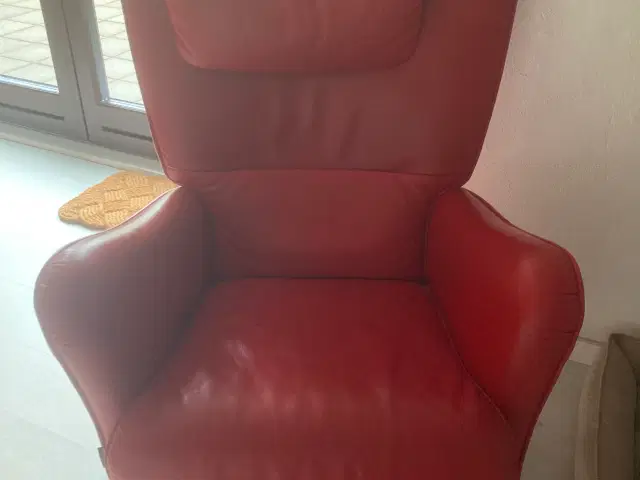 Rød læbestol | Sindal - GulogGratis.dk