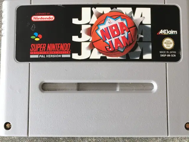 NBA JAM spil super Nintendo | Randers NV - GulogGratis.dk