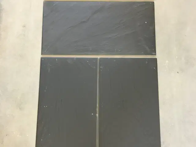 Fliser sorte skifer look 30x60 ca. 40 m2 | Årslev - GulogGratis.dk
